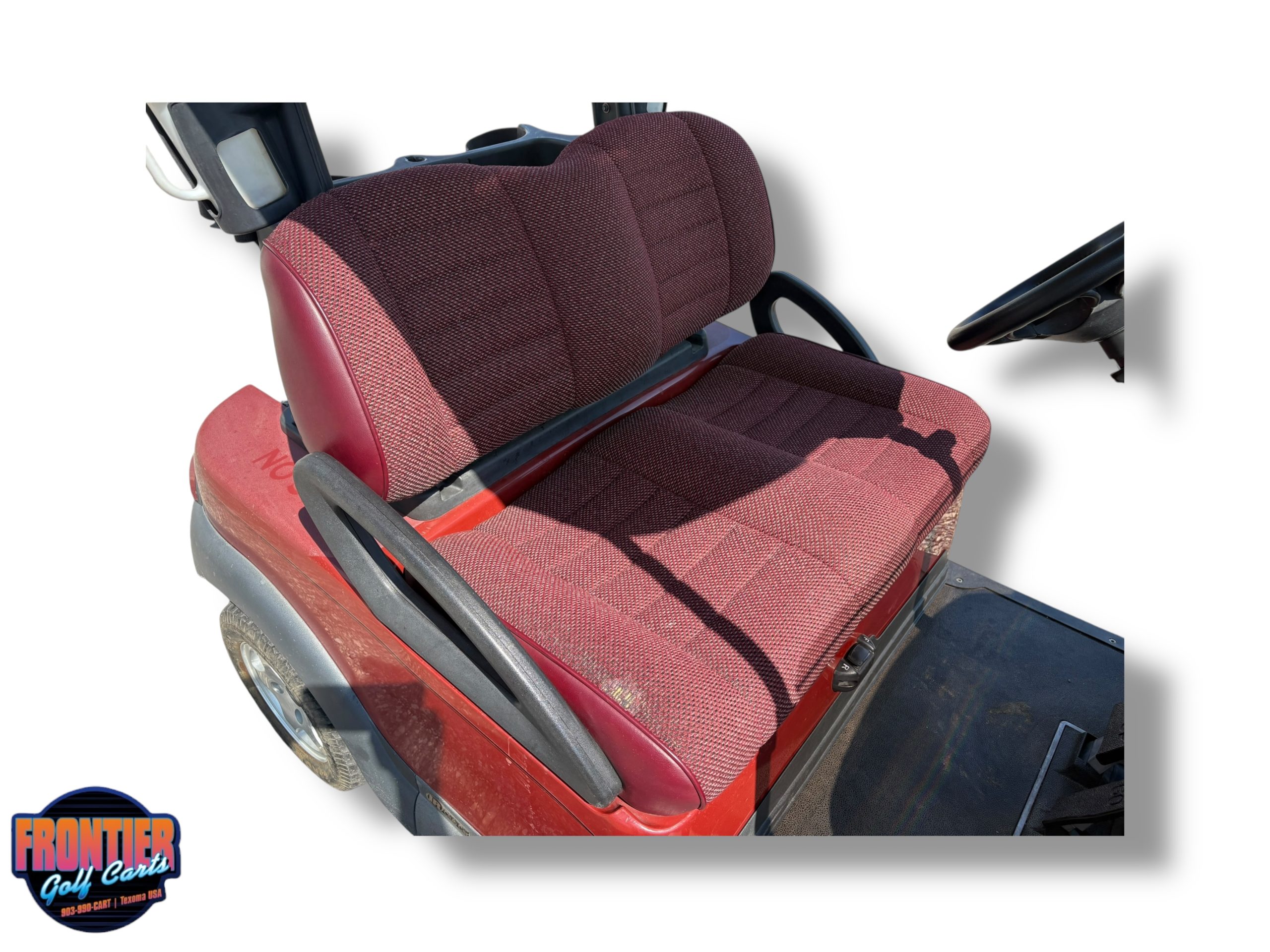 Club Car Precedent - Maroon - Frontier Golf Carts